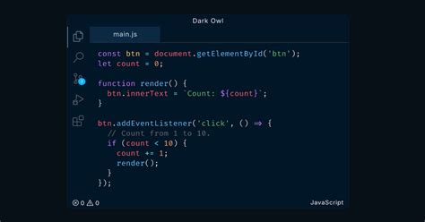 Dark Owl By Hmseeb Vs Code Themes