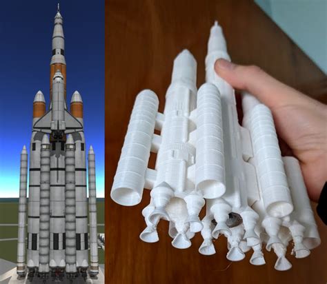 Months Ago I Said I D Make A Flyable Rocket From Your Favorite KSP Design Here S My Progress