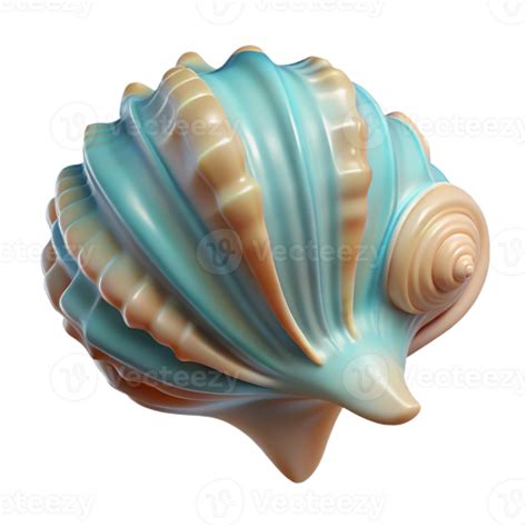 Elegant Vintage A Close Up Of A Seashell Intricate Details Studio