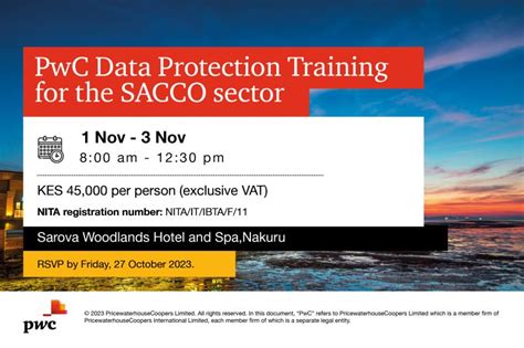 Learn About Data Protection From Pwc Kenya Pwc Kenya Posted On The Topic Linkedin