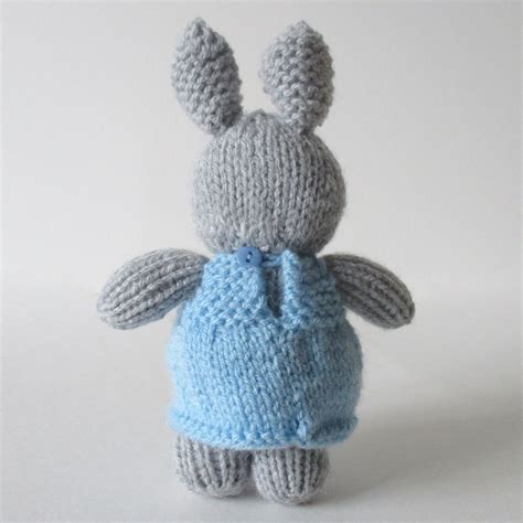 Millie The Rabbit Toy Knitting Pattern Etsy