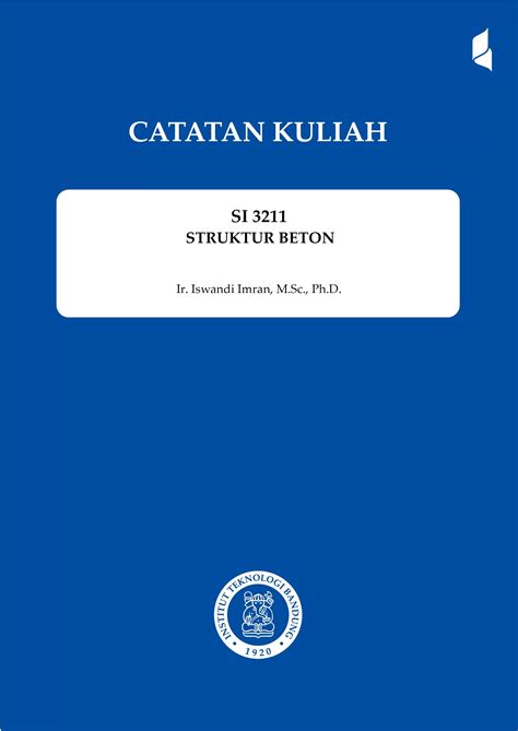 Struktur Beton Iswandi Imran Sipilpedia Store