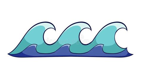 Small Waves Icon Animation Stock Footage Video Of Object 224246956