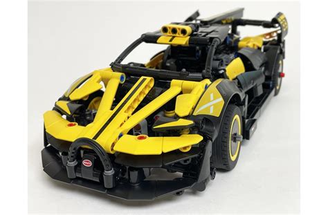 Lego Moc 42151 Bugatti Bolide Rc Mod For Buggy Motors By Otrans Rebrickable Build With Lego
