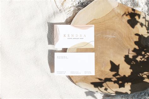 Business Card Mockups Display Logos Design By Michelekae TheHungryJPEG