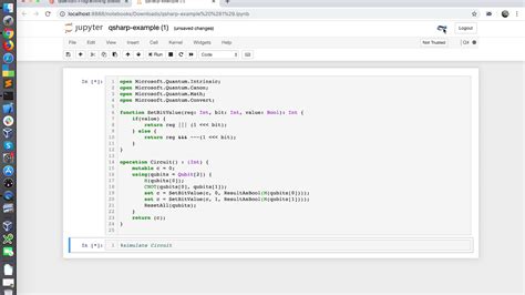 Visually Generate And Run Q Qsharp Code Youtube