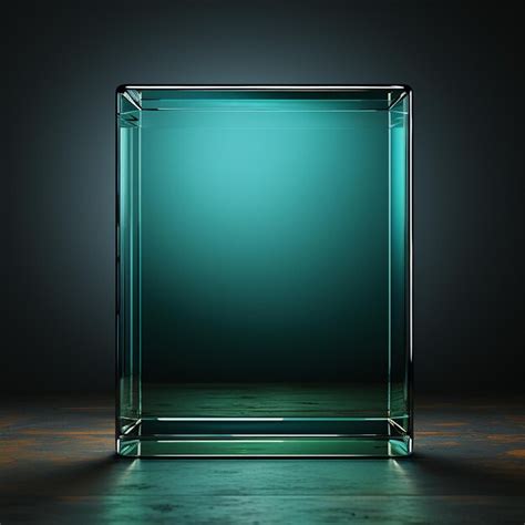 Premium Ai Image Vector Glass Frame In Realistic Style