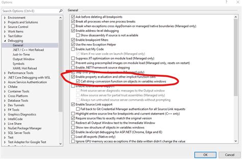 Visual Studio 2022 Values While Debugging DataTips Not Working