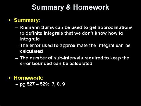 Lesson 7 7 Numerical Approximations Of Integrals What