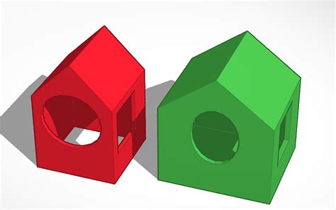3d Design Hollow House Exercise Tinkercad