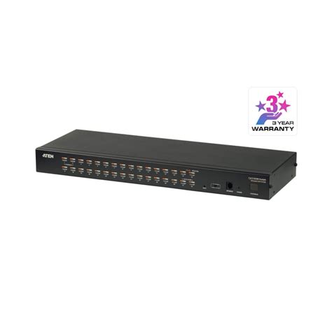 32 Port Cat 5 KVM Switch
