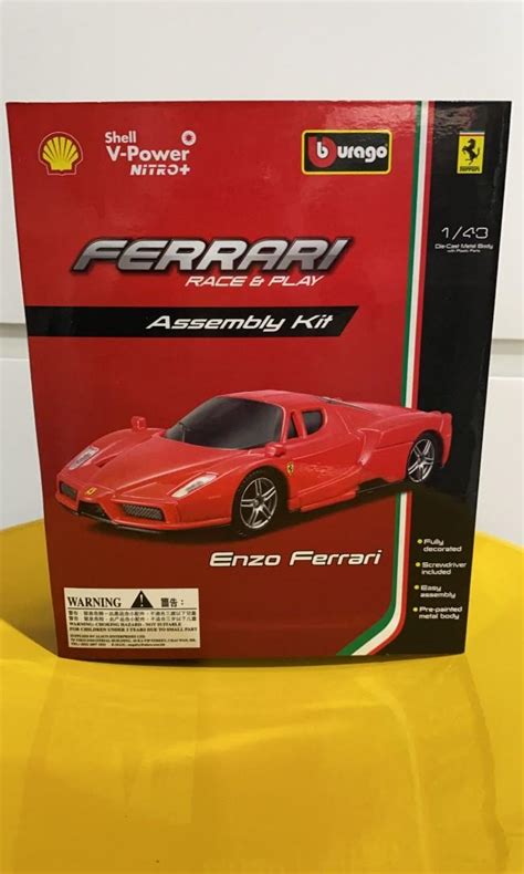 Shell Ferrari Burago Model Car Accessories Accessories On Carousell