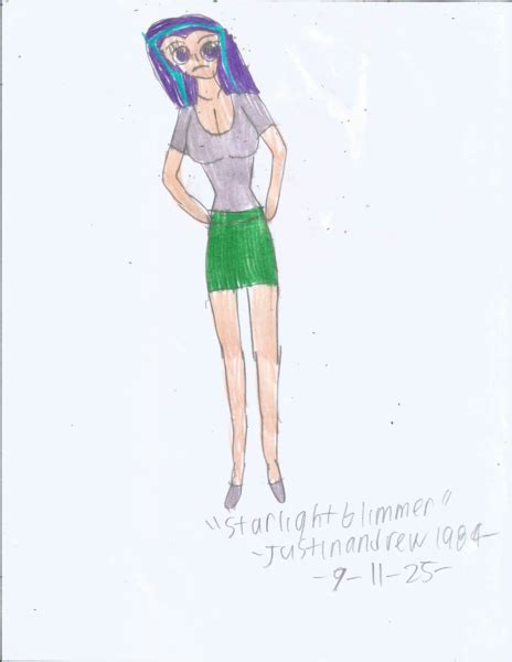 3606717 Safe Artistjustinandrew1984 Starlight Glimmer Human