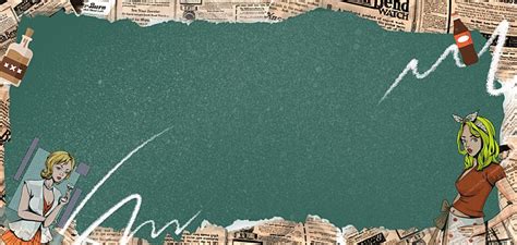 빈티지 신문 일러스트 찢어진 테두리 찢어진 종이 신문 찢어지다 레트로 Png 일러스트 및 Psd 이미지 무료 다운로드 Pngtree