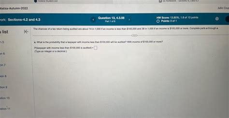 Solved Classify The Random Variables Below According To