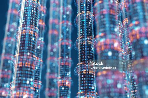 케이블 및 디지털 World3d 렌더링에서 데이터 전송에 대 한 연결의 컨셉 이미지 대역폭에 대한 스톡 사진 및 기타 이미지 대역폭 0명 3차원 형태 Istock