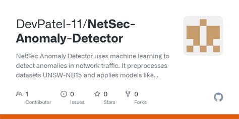 Github Devpatel 11netsec Anomaly Detector Netsec Anomaly Detector