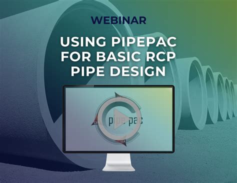 Using Pipepac For Basic Rcp Design