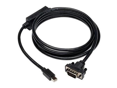 Tripp Lite P Vga V Ft Displayport To Vga Active Adapter Cable Dp With Latches To