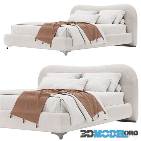 3d Model Aurore Bed