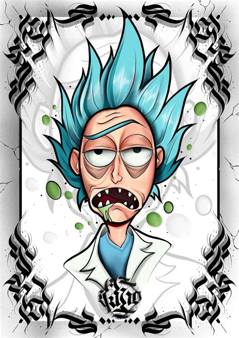 Yuno On Instagram Rick Sanchez Available The Rickest Rick Dm To