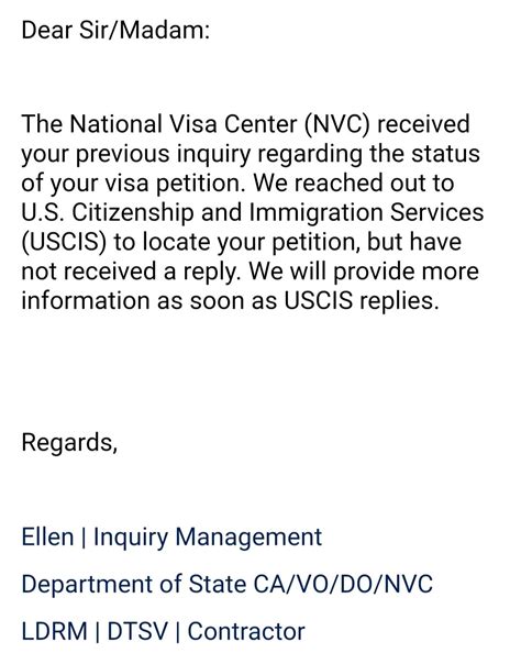Welcome Letter Delayed 3 Months Ir 1 Cr 1 Spouse Visa Process