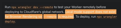 Running Puppeteer Within Miniflare Local Cloudflare Worker Simulator