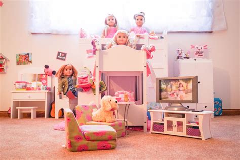 American Girl Doll Play Our American Girl Doll Playroom