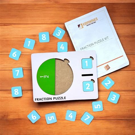 Fraction Puzzle Winkslab