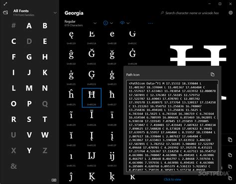 character map uwp download softpedia
