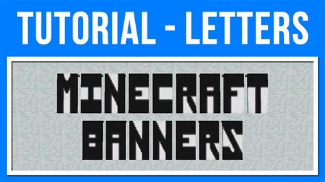 How To Make A Letter C Banner In Minecraft At Lynda Higgins Blog