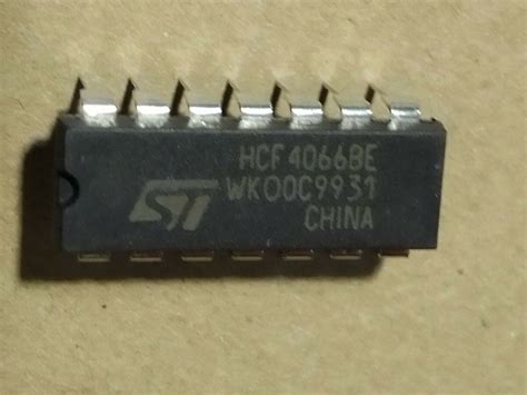 PIECES ST MICROELECTRONICS HCF BE Pin Dip Integrated Circuit EBay
