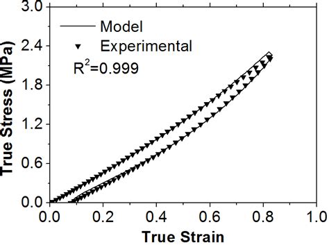 11 Comparison Between Experiments Squares And Model Lines On