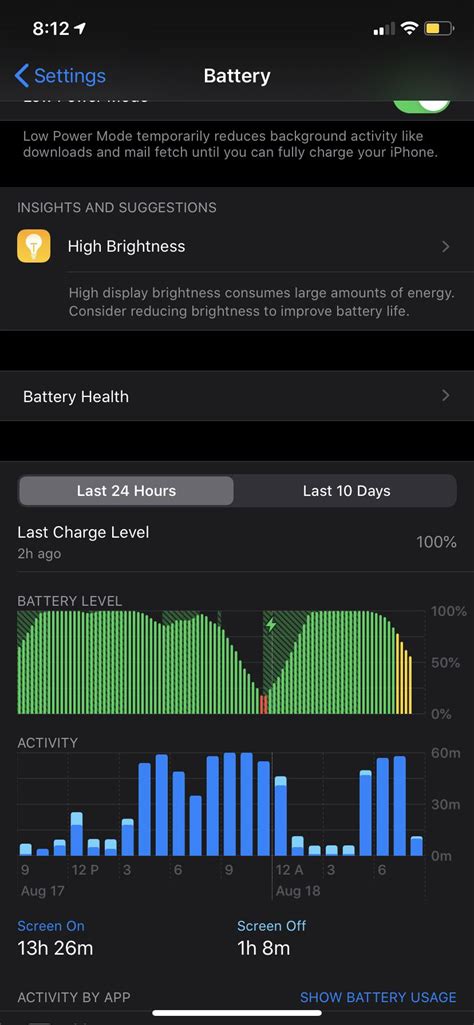 Battery 🔋 Usage R Iphonexr