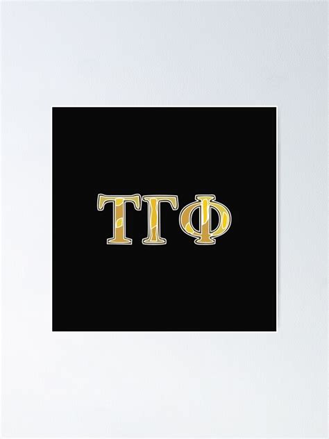 Tau Gamma Phi Triskelion 1968 Poster For Sale By Hacket68 Redbubble