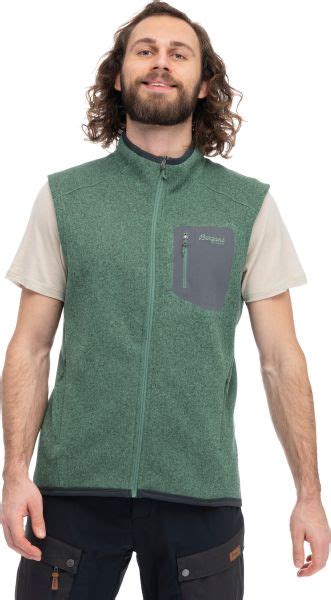 Bergans Kamphaug Knitted Vest Men Mens Vest Sportfits Shop
