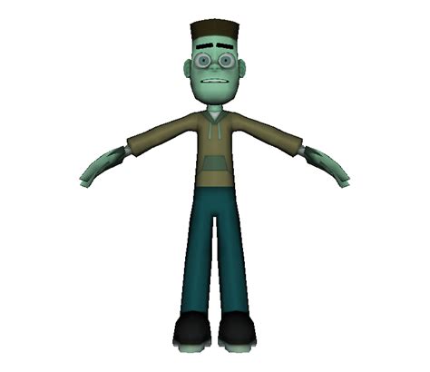 Gamecube Nicktoons Unite Male Zombie The Models Resource