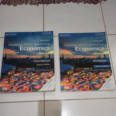 Jual Cambridge Igcse And O Level Economics Coursebook Second Edition Workbook 1 Set Dua Buku