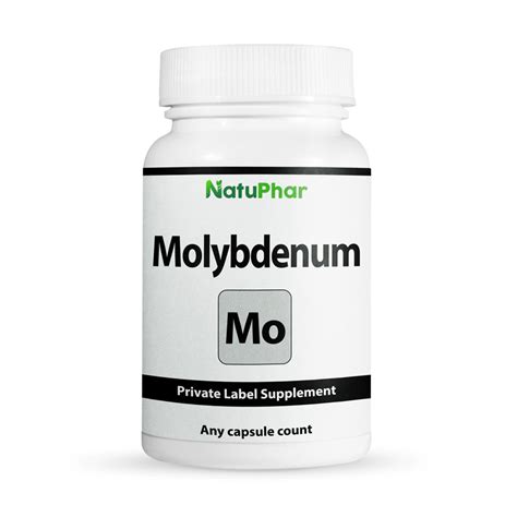 Molybdenum – Natuphar – Private label supplement service