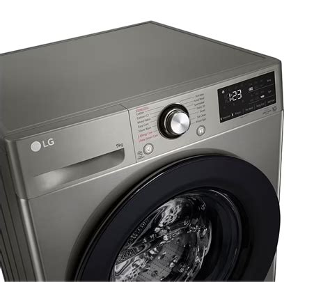LG Front Load Washing Machine Direct Drive 9 Kg Platinum Silver - F4R3 ...
