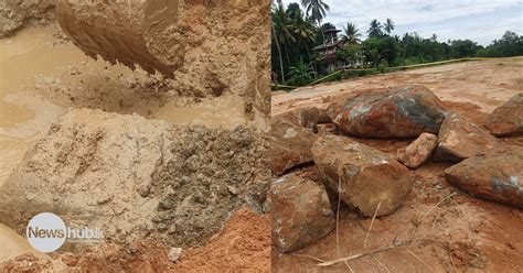 කලු ගල් පමණක් ඉතිරි කරමින් නිදන් හෑරිල්ලත් අවසන් Photos Newshub