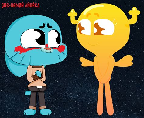 Gumball Watterson And Penny Hot
