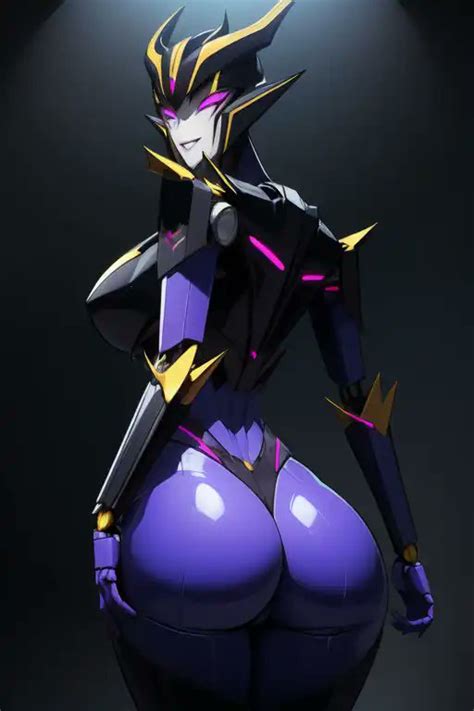 Rule 34 1robot Girl Ai Generated Airachnid Armor Armored Female Ass Ass Focus Big Ass Big