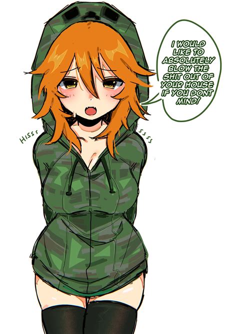 04119 Snail Creeper Minecraft Games Game Ero Humanization JoyReactor