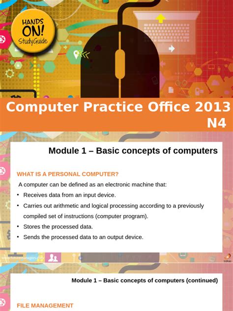 N4 Computer Guide Practice Du Toit Pdf