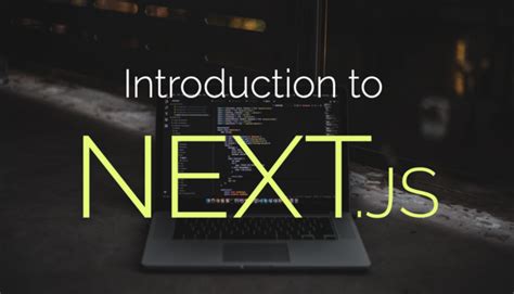 Introduction To Nextjs Codecast