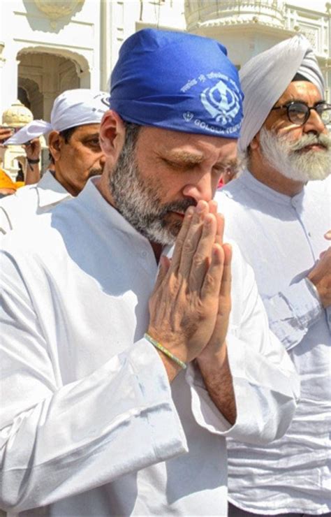 Rahul Gandhi Visits Golden Temple