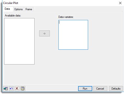 Circular Plot Genstat Knowledge Base