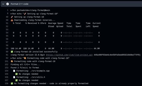 My First Github Actions Extension A Tool To Apply Clang Format To C Code R Bloggers