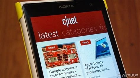 Cnet App For Windows Phone 8 And Windows 8